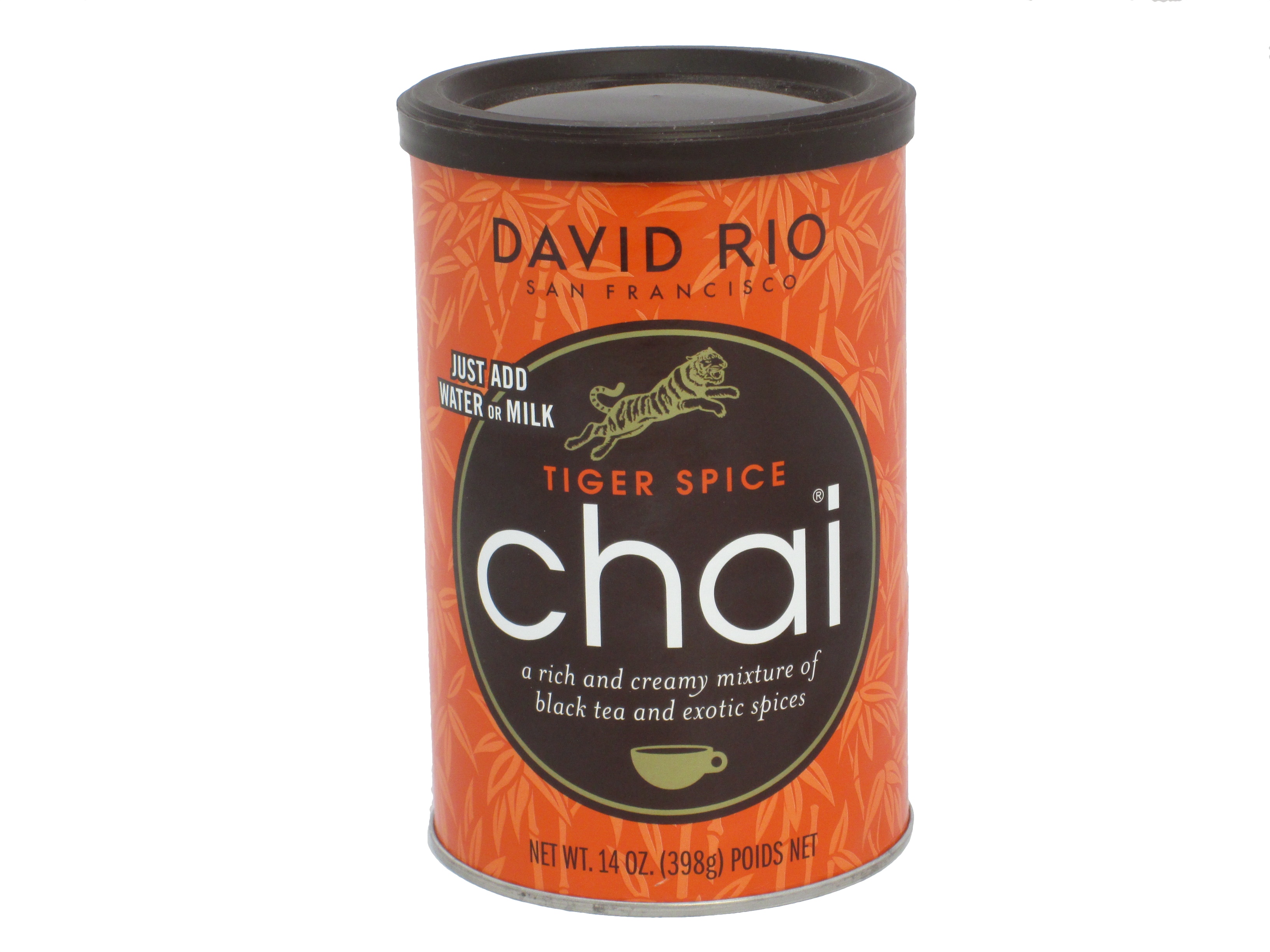 David Rio Tiger Spice Chai 398g Dose | Helle und Glore