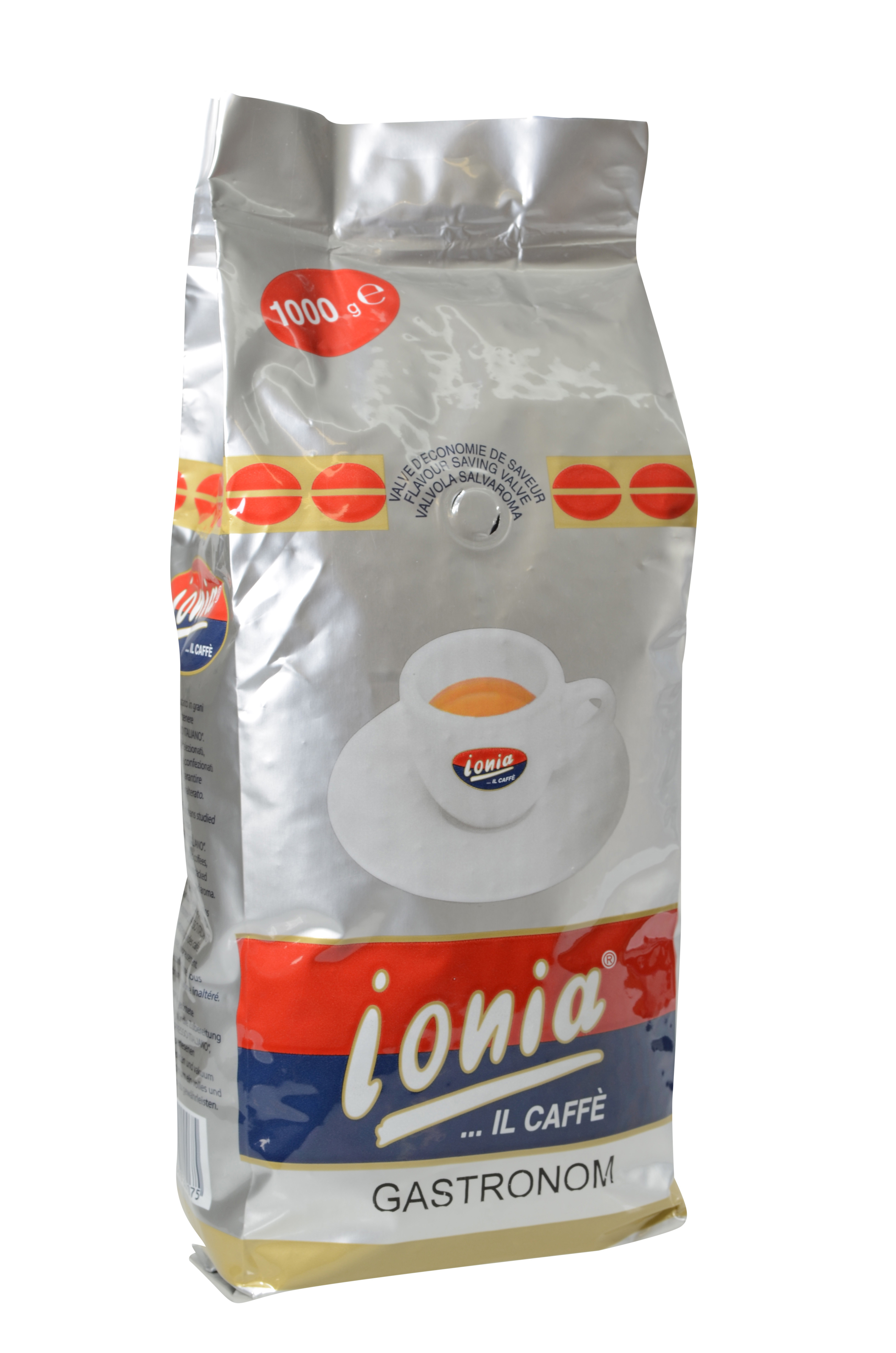 Ionia Gastronom Espresso 1000g Bohne Kaffee | Helle und Glore