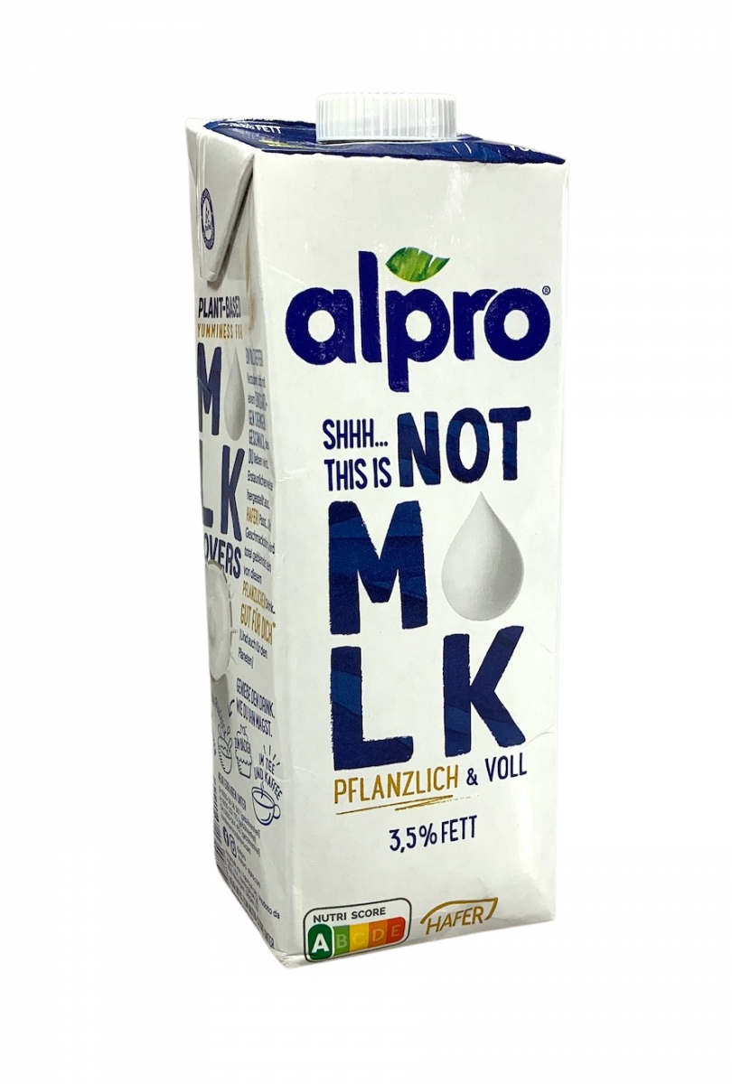 Alpro This is Not Milk 3,5% Haferdrink 1l pflanzlich | Helle und Glore